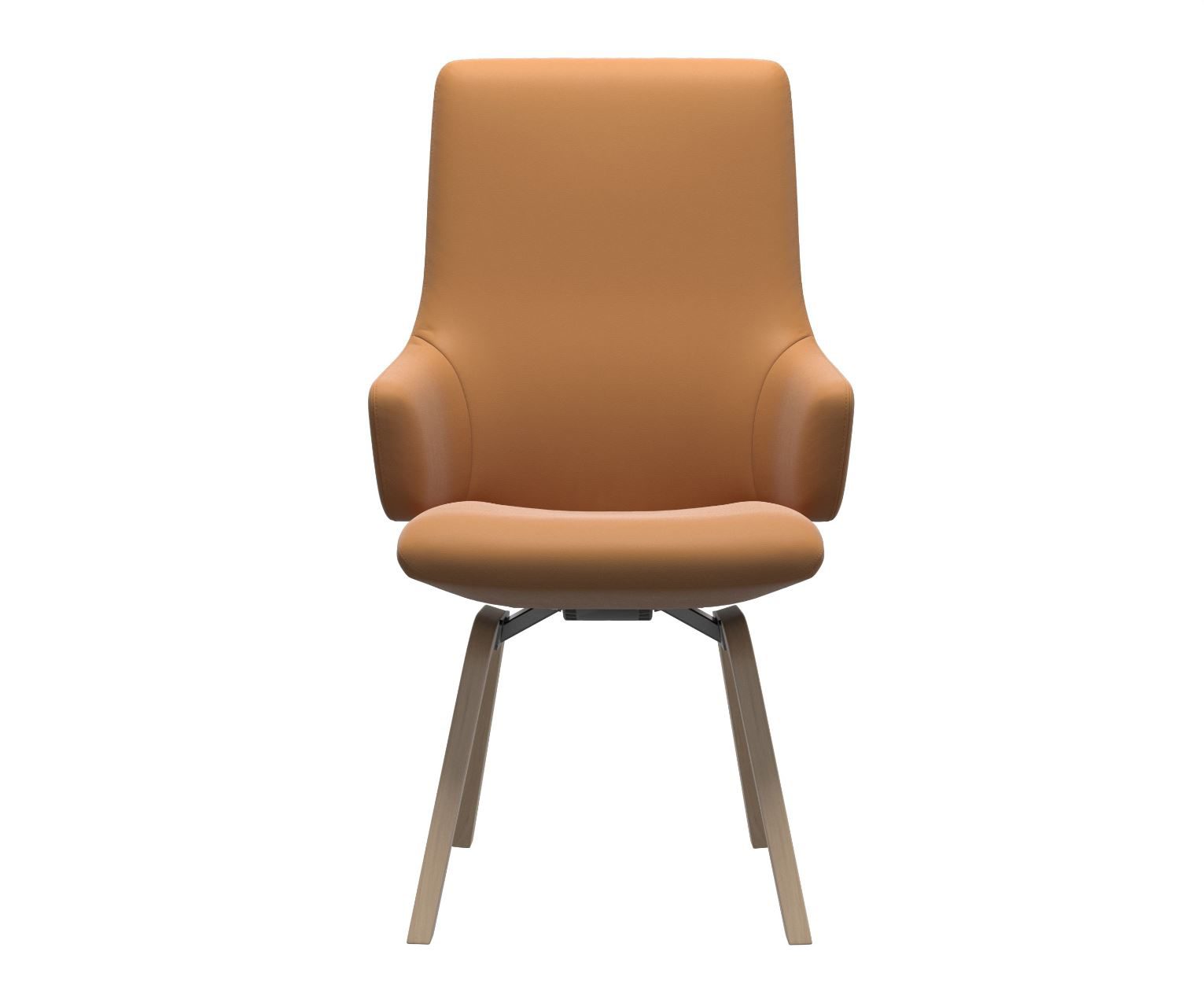 Einrichtungshaus Hansel Delbruck Westenholz Esszimmerstuhl Esszimmerstuhl Laurel L Gestell D200 Leder Batick New Caramel Gestell Eiche Natural mit Armlehnen
